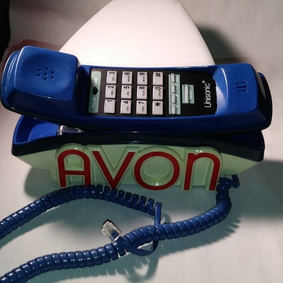 Vintage Avon Telephone | Office | Vintage Avon Trimline Touch Tone ...